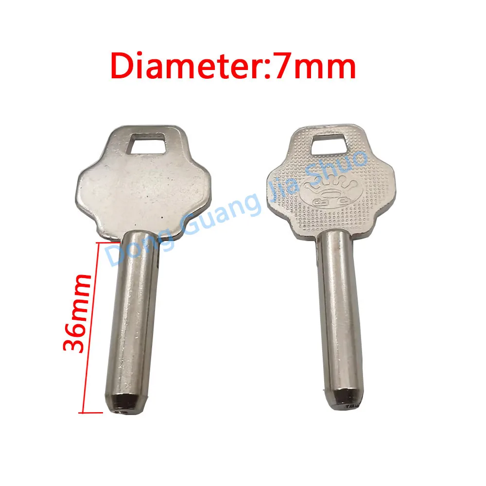 JS027 embryo key wholesale seven point cylinder door key blank Civil ...