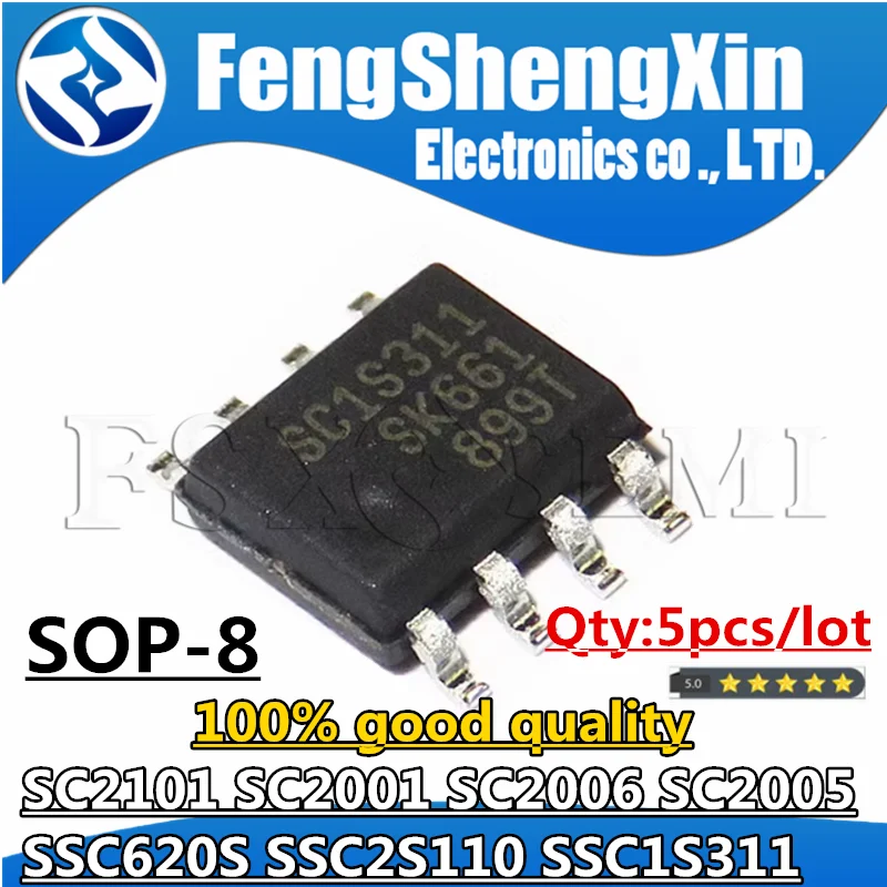 5 peças SC2101 SC2001 SC2006 SC2005 SSC620S SSC2S110 SSC1S311 SSC2101S ...