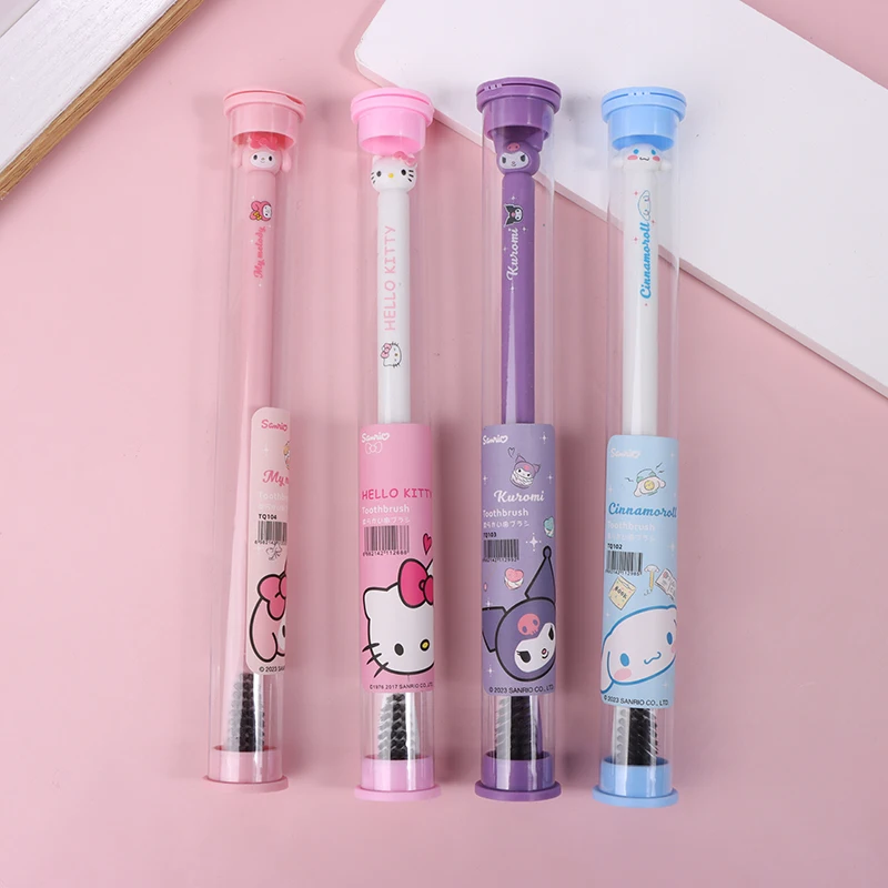 Sanrio-Bamboo-Charcoal-Fiber-Toothbrush-Hello-Kitty-Kuromi-Cinnamoroll ...