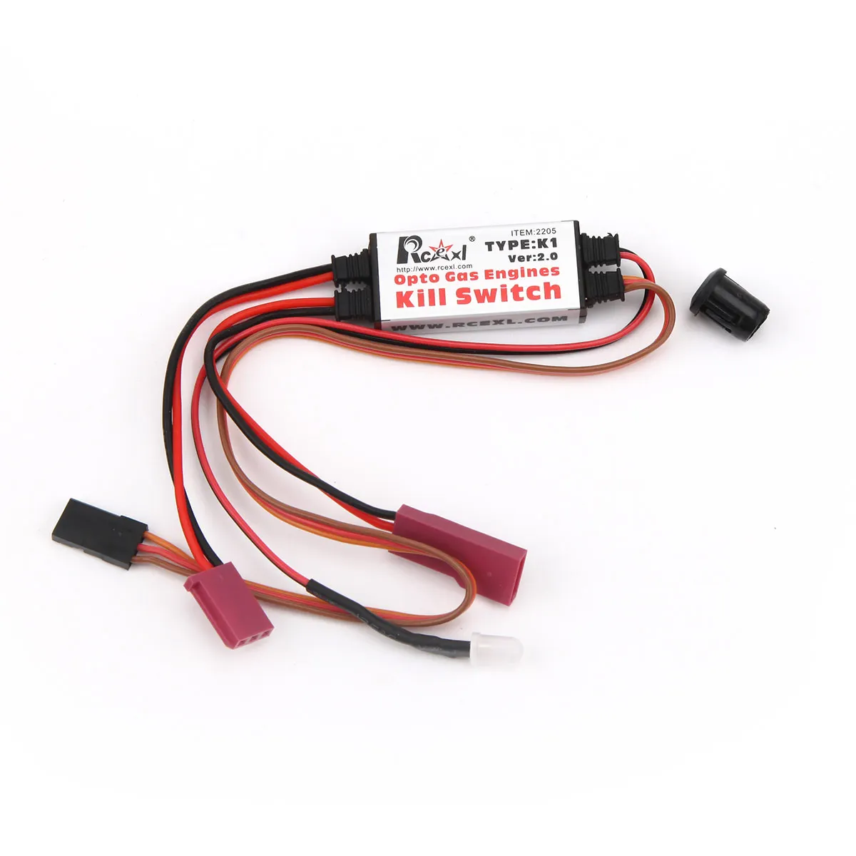 1Pcs-Rcexl-RC-Opto-Gas-Engine-Kill-Switch-With-Futaba-Plug-DLA-DLE-DA ...