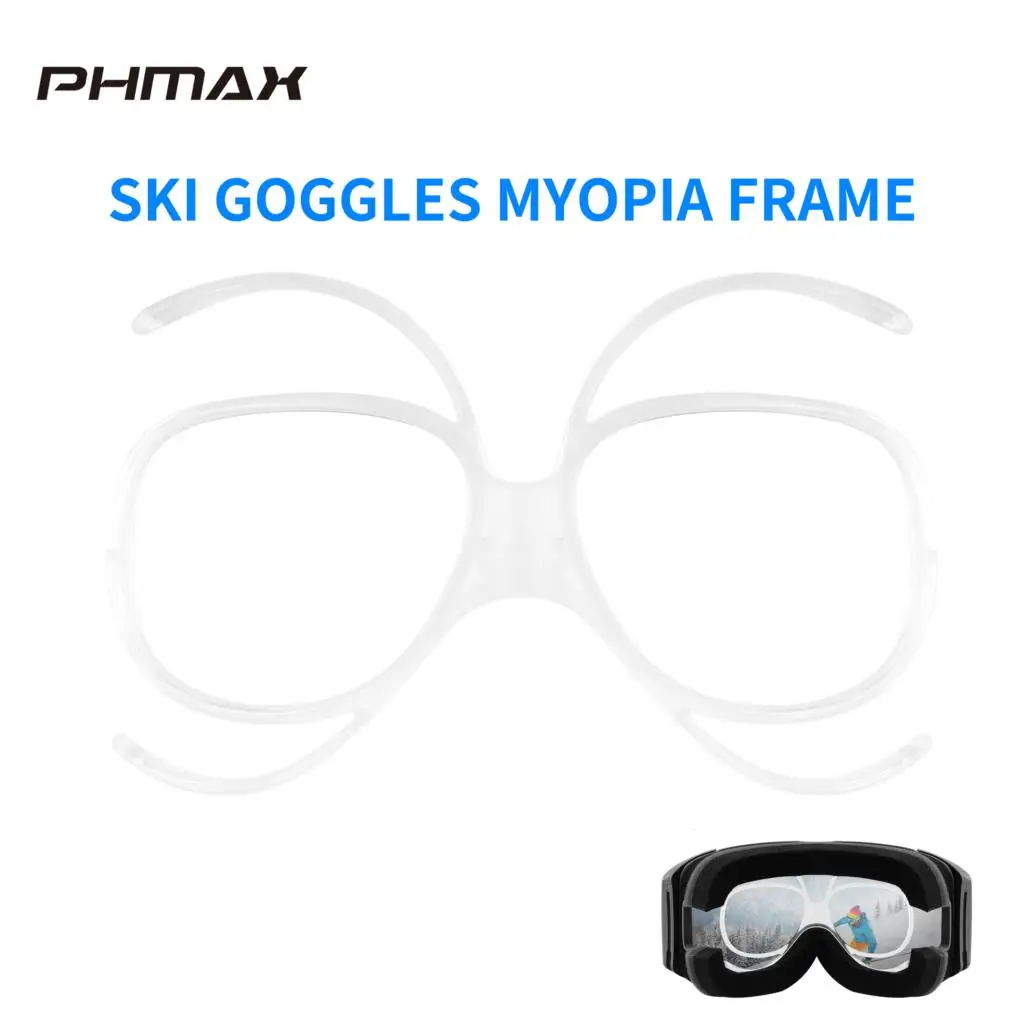 PHMAX-Ski-Goggles-Myopia-Lens-Frame-Snowboard-Skiing-Glasses-Adapter ...