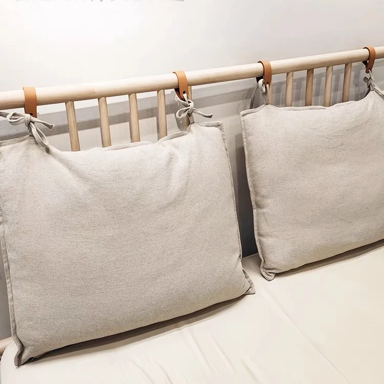 INS Style Soft Back Rest Bed Cushion with Filler, Reading Large ...