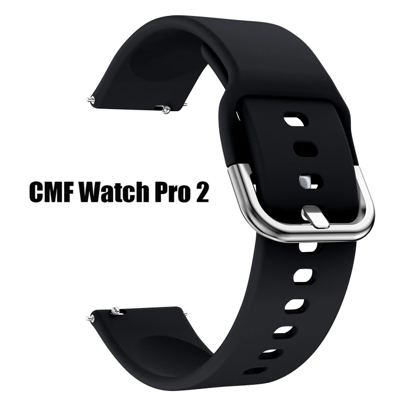 Soft Silicone Band for CMF Watch Pro 2 Strap for CMF Pro 2 Bracelet ...