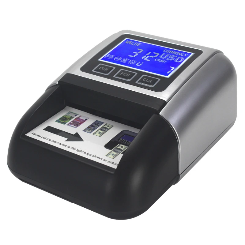 Automatic Counterfeit Bill Detector for USD and EUR Money in 4-Way ...