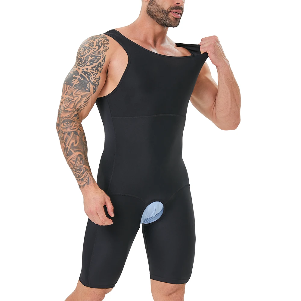 2024-Newest-Mens-Full-Body-Shaper-Underwear-Compression-Bodysuit-For ...