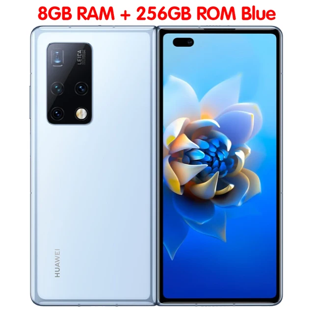 Original Huawei Mate X2 4G Mobile Phone 8.0 Ihch Folded Screen OLED 8GB+256GB Kirin 9000 Octa ...