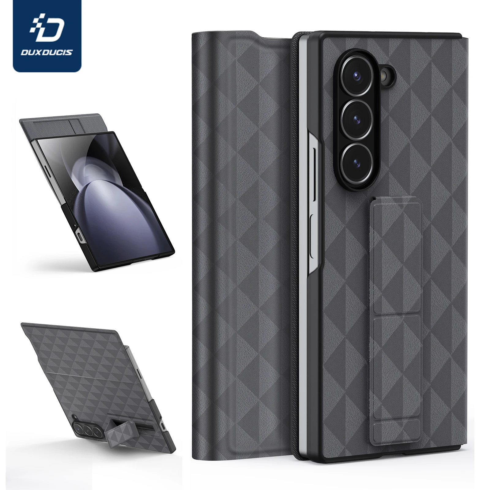 DUX-DUCIS-Magnetic-PU-Leather-Silicone-Book-Phone-Case-Cover-On-For ...