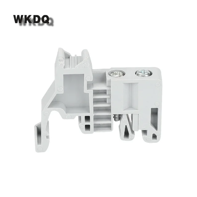 10Pcs E/UK E/UK-2 WKF35 End Clamp Mounting on NS35 DIN Rail Terminal Block Stopper Accessories ...