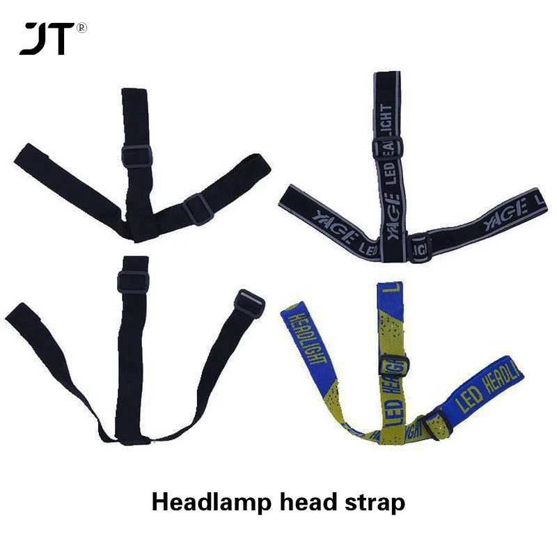 Universal Head Band Belt For LED Headlamp Bike Front Light Lamp ...