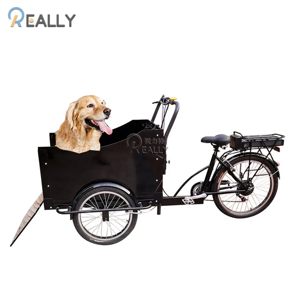 High Quality Carrying Pet Dog Cargo Electric Tricycle 3Wheels Children ...