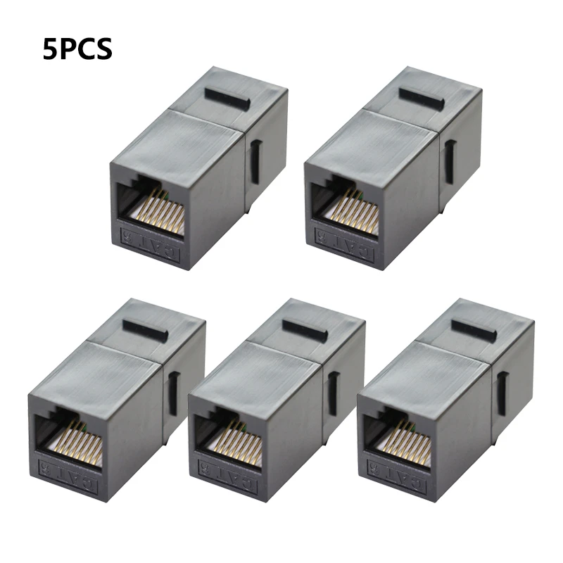 5Pc CAT6 Straight Through Network Module RJ45 Connector Information ...