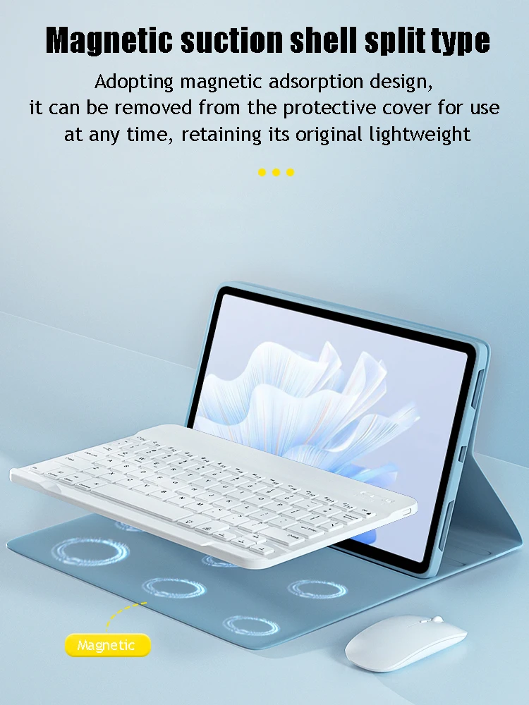 Wireless Bluetooth Keyboard and Mouse Combo with Protective Case for ...