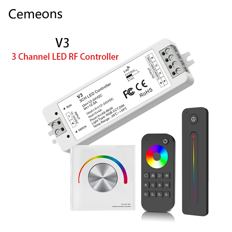 V3-LED-RGB-Controller-12-24V-RGB-LED-Strip-Light-Controller-Wireless-2 ...
