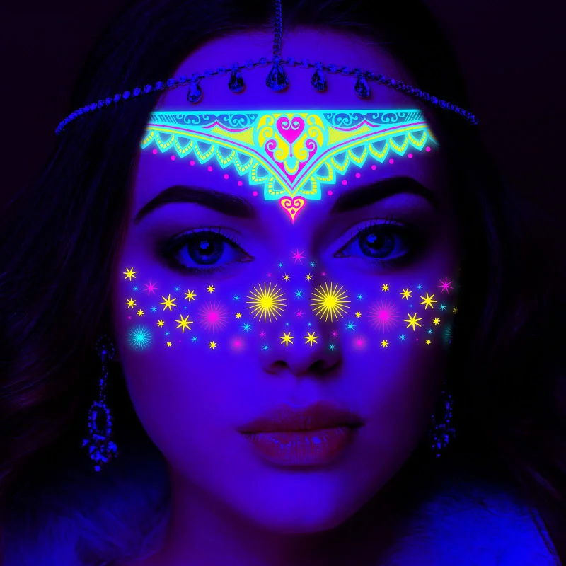 Festival Face Paint Hipster