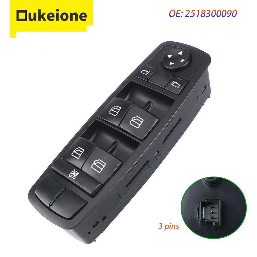 Electric-Power-Master-Window-Switch-Control-Button-for-Mercedes-Benz ...