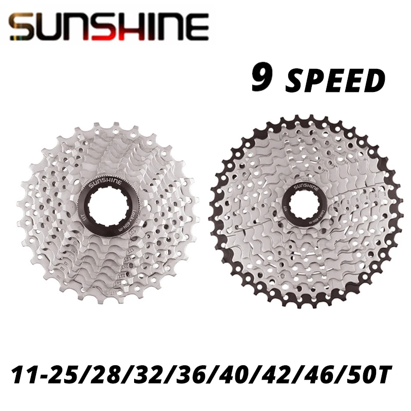 SUNSHINE-9-Speed-MTB-Road-Bike-Freewheel-Cassette-Flywheel-9S-25-28-32 ...