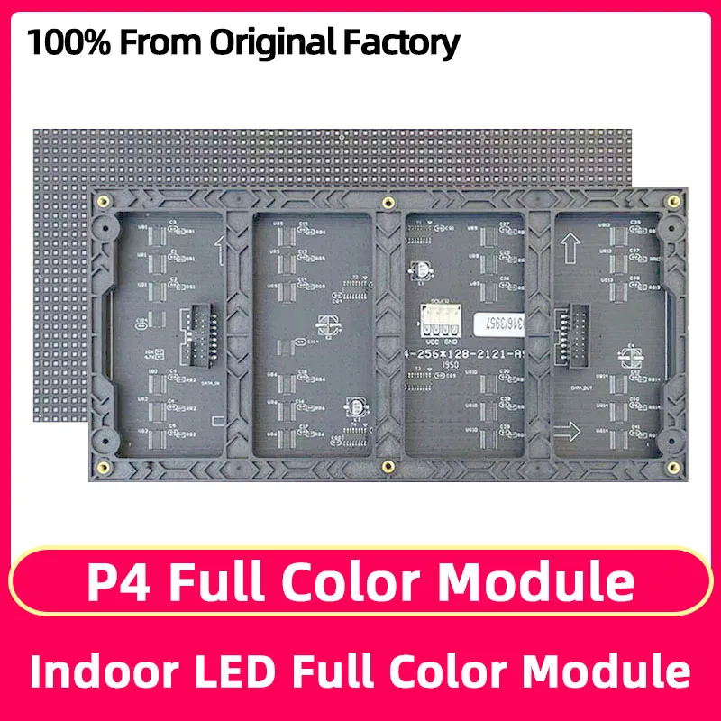 P4-Full-Color-Surface-Mount-Module-Indoor-Electronic-Screen-Conference ...