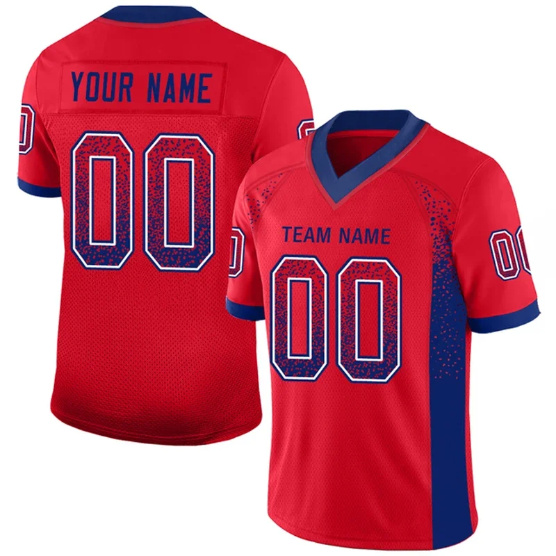 Fashion-Red-Series-Customized-Football-Jersey-Personlized-Print-and-Sew ...