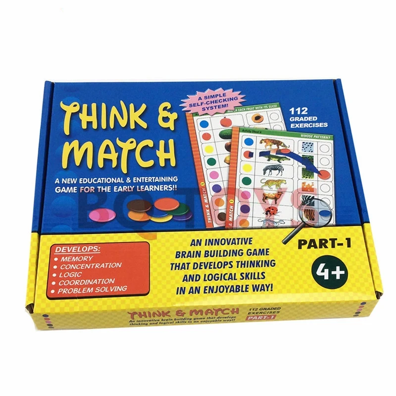 Children-Logical-Thinking-Games-Animal-Puzzle-Toy-Color-Shape-Matching ...