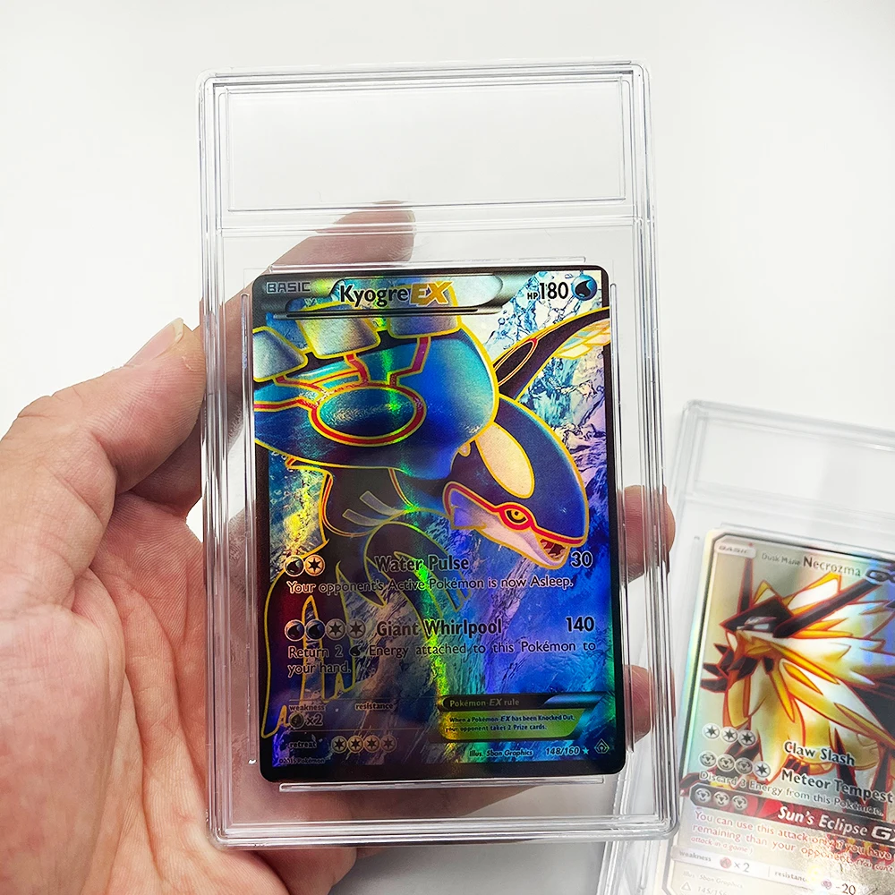 Pocket-Monster-Slab-Graded-Cards-Case-TCG-Game-Slab-Box-Professional ...