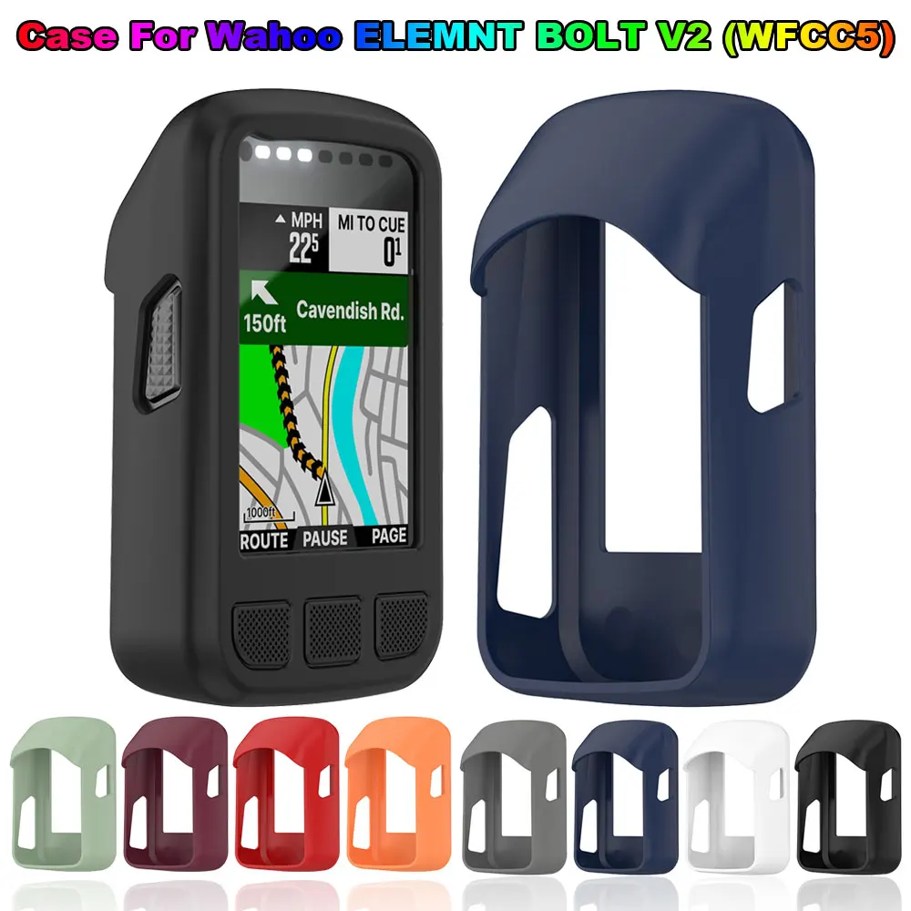Silicone Soft Protective Case Screen Protector Film Cover For Wahoo ...