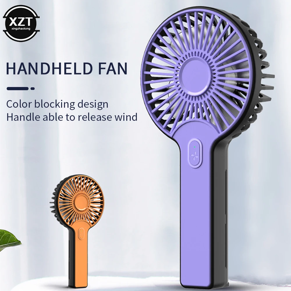 Outdoor-Portable-Mini-Hand-Fan-USB-Rechargeable-2000mAh-Battery-Powered ...