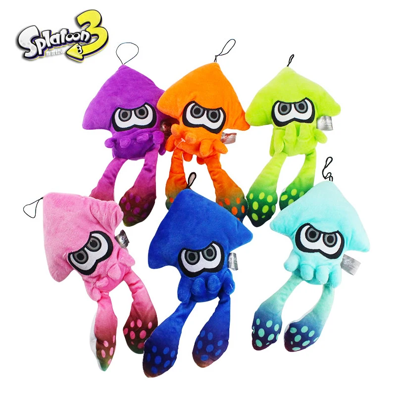 23cm Switch Game Splatoon 3 Squid Plush Doll Toy stuffed animal doll ...