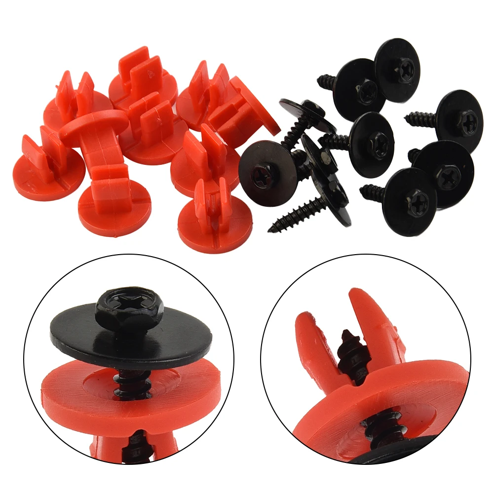 20Pcs-Engine-Undertray-Cover-Clips-Screws-Set-For-Ford-Focus-For-Mondeo ...