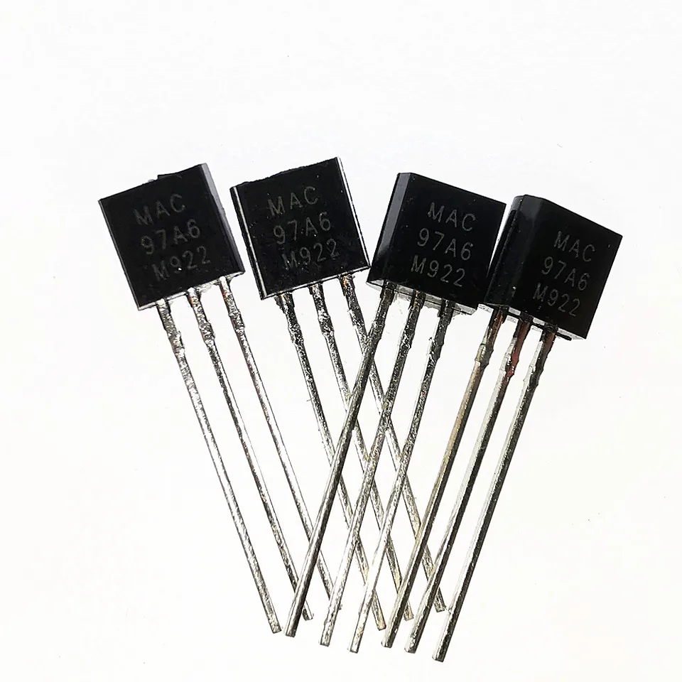 MAC97A6 97A6 Bi-Directional Triac Thyristor 600 V 1 A