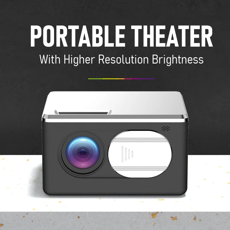 YERSIDA-Projector-BLJ480-LED-Supports-1080P-Mini-Portable-Projectors ...