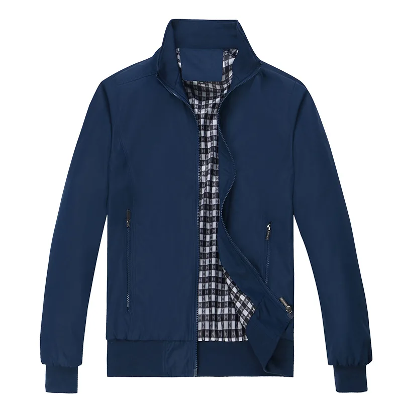 2024-Spring-Windbreaker-Solid-Bomber-Casual-Jacket-Men-Autumn-Outerwear ...