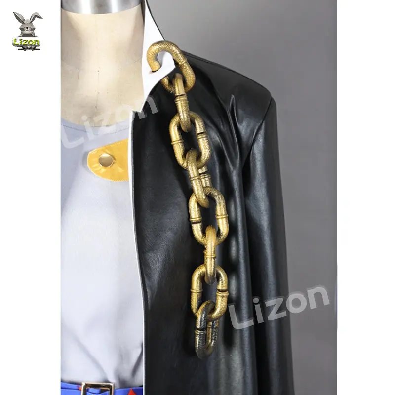 Kujo-Jotaro-Cosplay-Golden-Chain-Anime-JoJo-s-Bizarre-Adventure-Costume ...