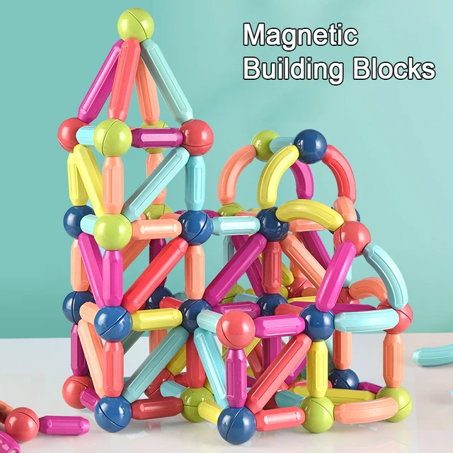 FTL™ Educational Magnetic Stick Building Blocks Set（Ball & Stick） - FunToyLab