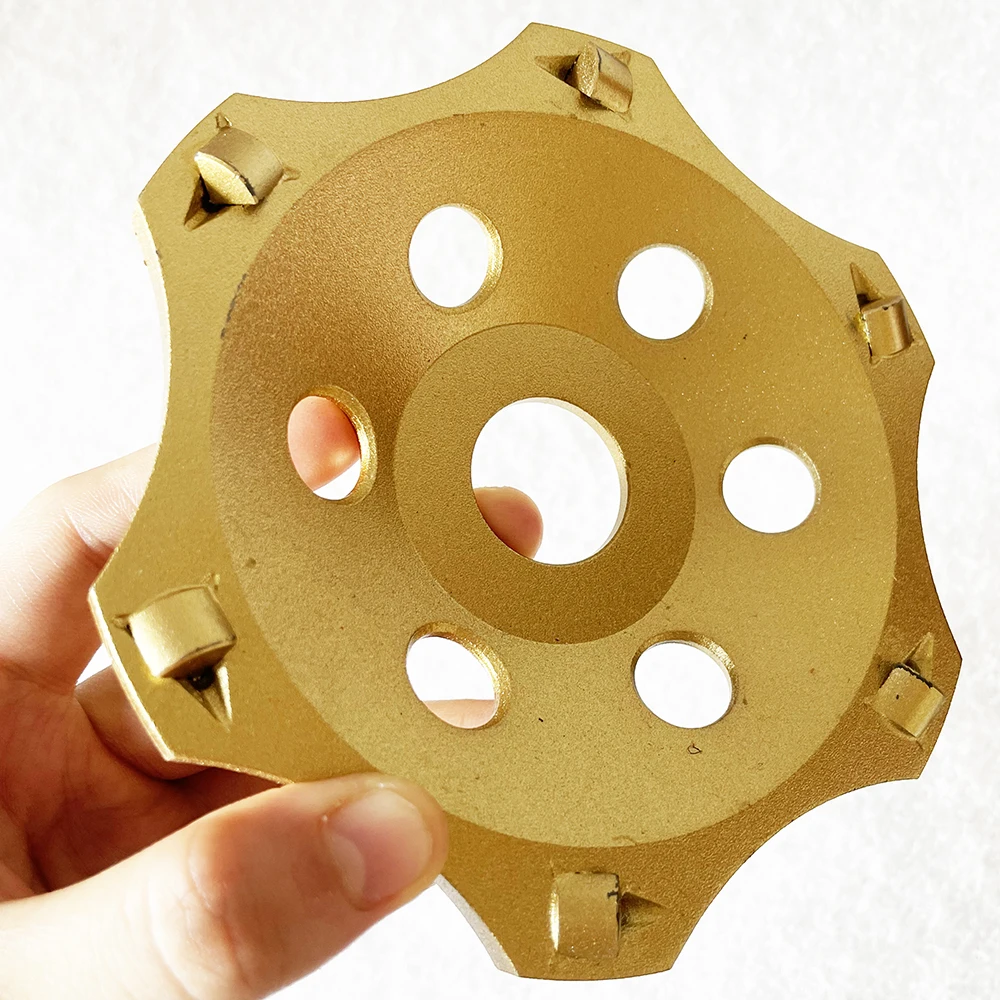 130mm Annular Diamond Cup Wheel PCD Abrasive Metal Grinding Disc for ...