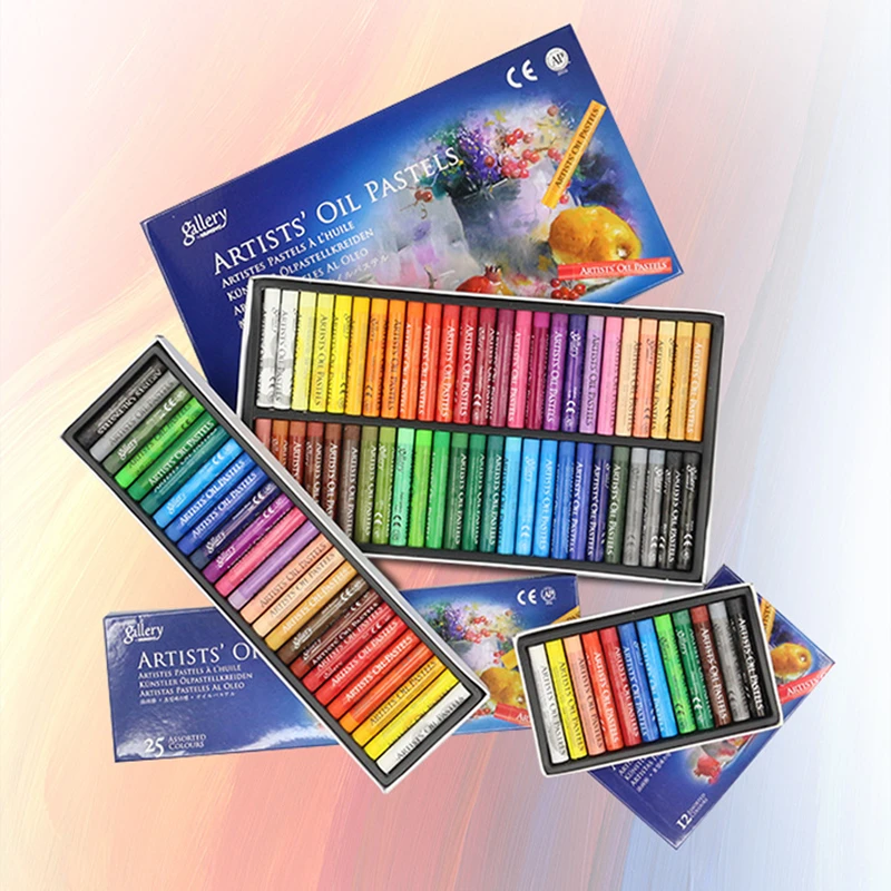 12/25/50Colors Oil Pastel for Artist Graffiti Soft Pastel Painting ...