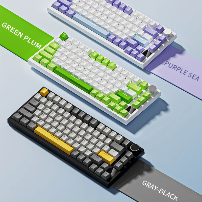 AK820-AK820Pro-Wireless-Mechanical-Keyboard-Wired-2-4G-Bluetooth ...