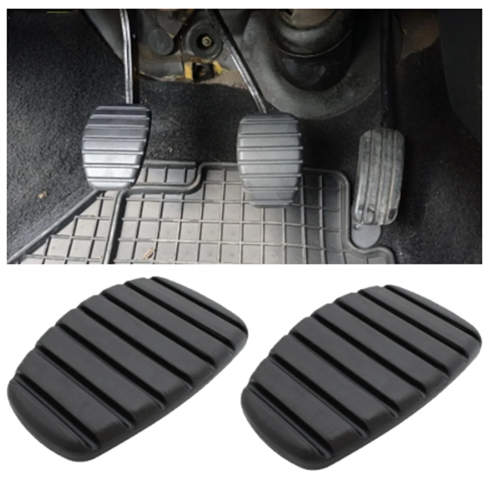 2Pcs Car Clutch Brake Rubber Pedal Pad Replacement Cover for Renault ...