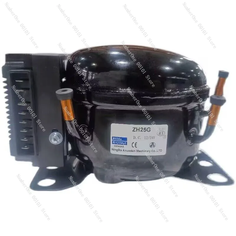 Compressor-12V-24V-DC-DC-Suitable-for-Car-Ship-Refrigerator-Freezer ...
