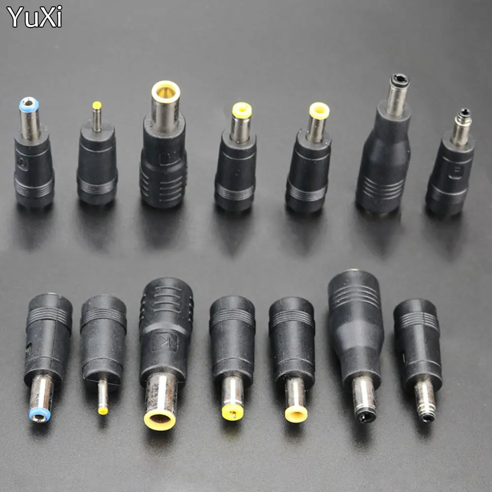 DC 5.5*2.1 mm Female Adapter Connectors to DC 7.9 5.5 4.8 4.0 3.5 3.0 mm 2.5 2.1 1.7 1.35 0.7 mm ...
