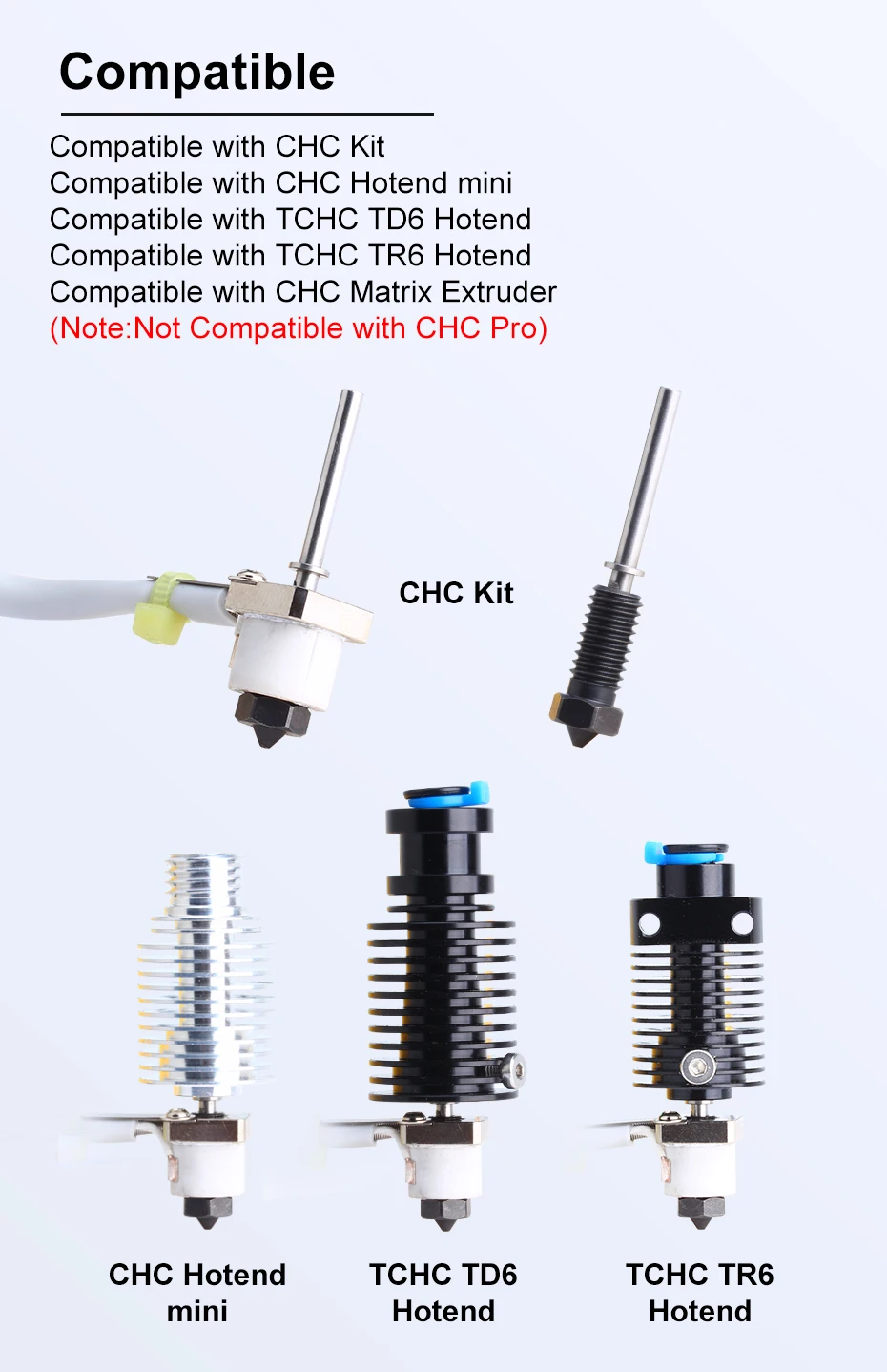 TUN Unity Nozzle Hardened steel nozzle