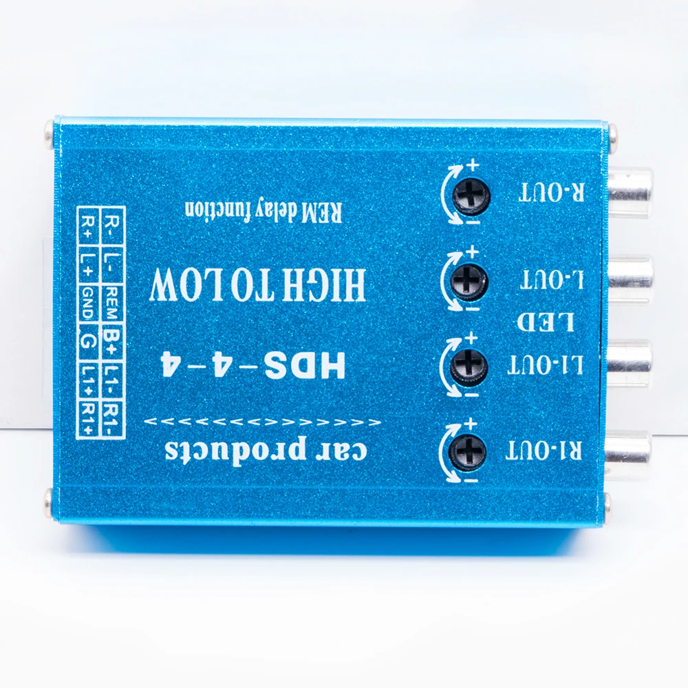 4-In-4-Out-Channel-Car-Audio-4-Way-High-Fidelity-Output-Active-High-To ...