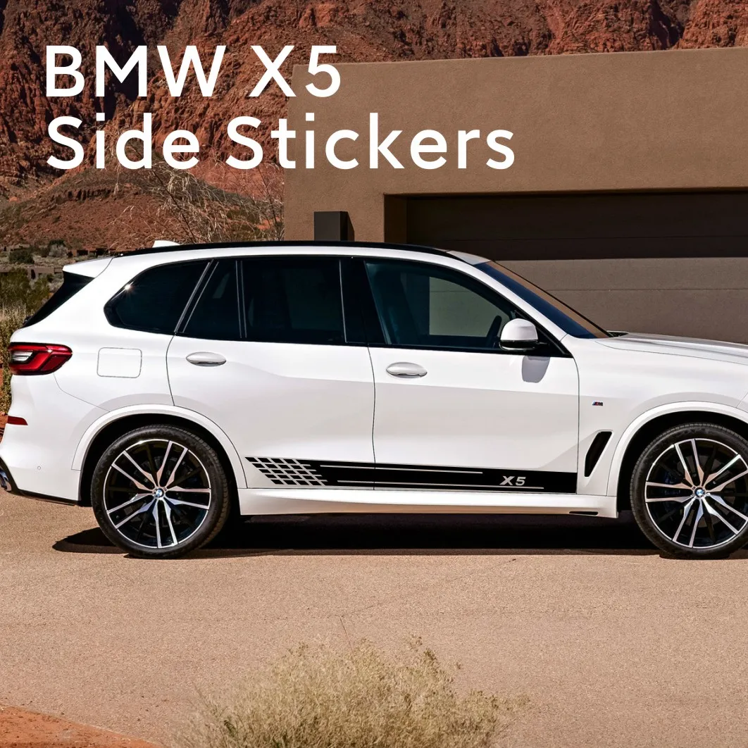 2pcs-For-BMW-X5-F15-E70-E53-G05-Car-Door-Long-Side-Stickers-Auto-Vinyl ...