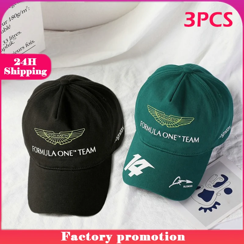 2023-Fan-Supporters-Customized-Aston-Martin-F1-Alonso-Hat-Formula-One ...