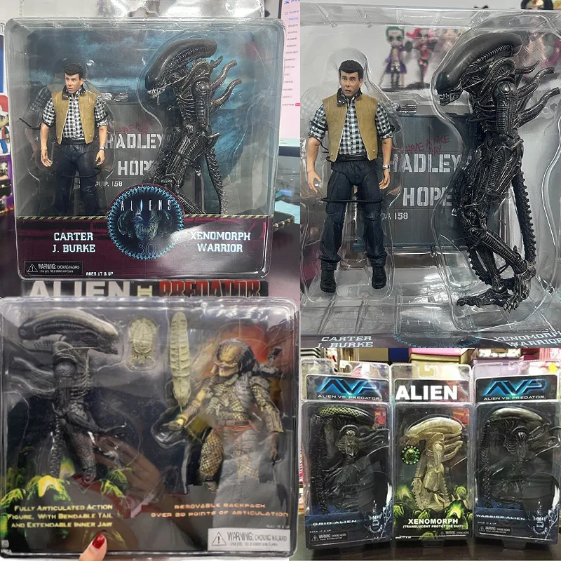 NECA-figura-de-acci-n-Alien-Vs-Predator-Alien-vs-Predator-Grid-Alien ...
