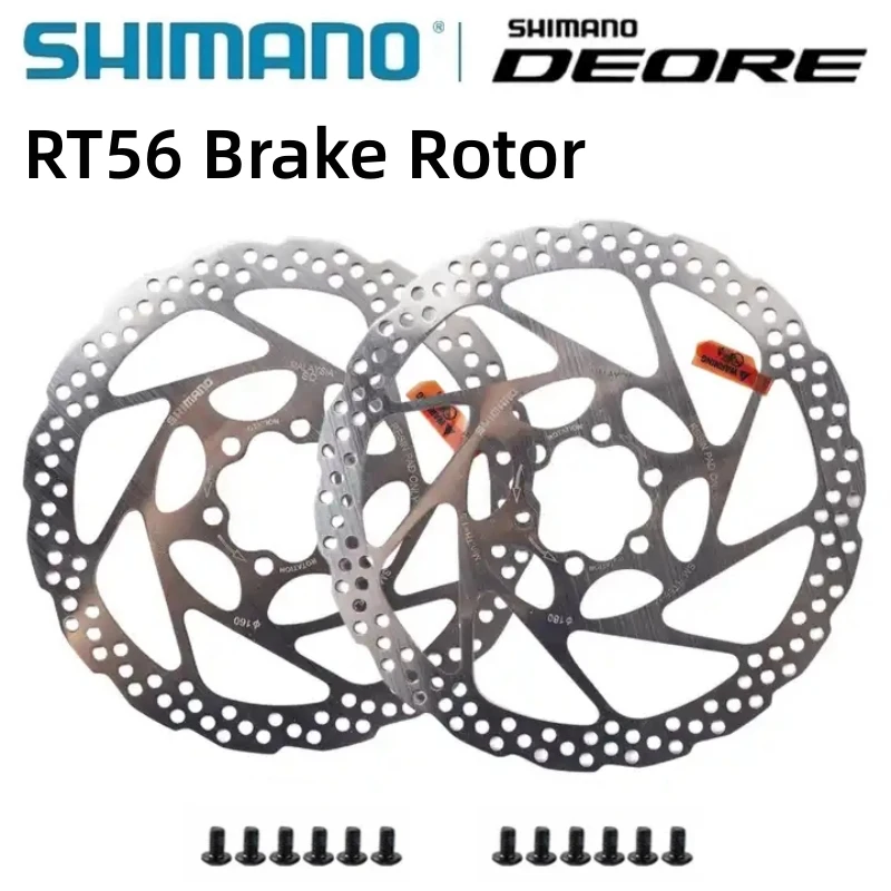 SHIMANO-DEORE-SM-RT56-Brake-Rotor-160MM-180MM-Mountain-Bicycle ...