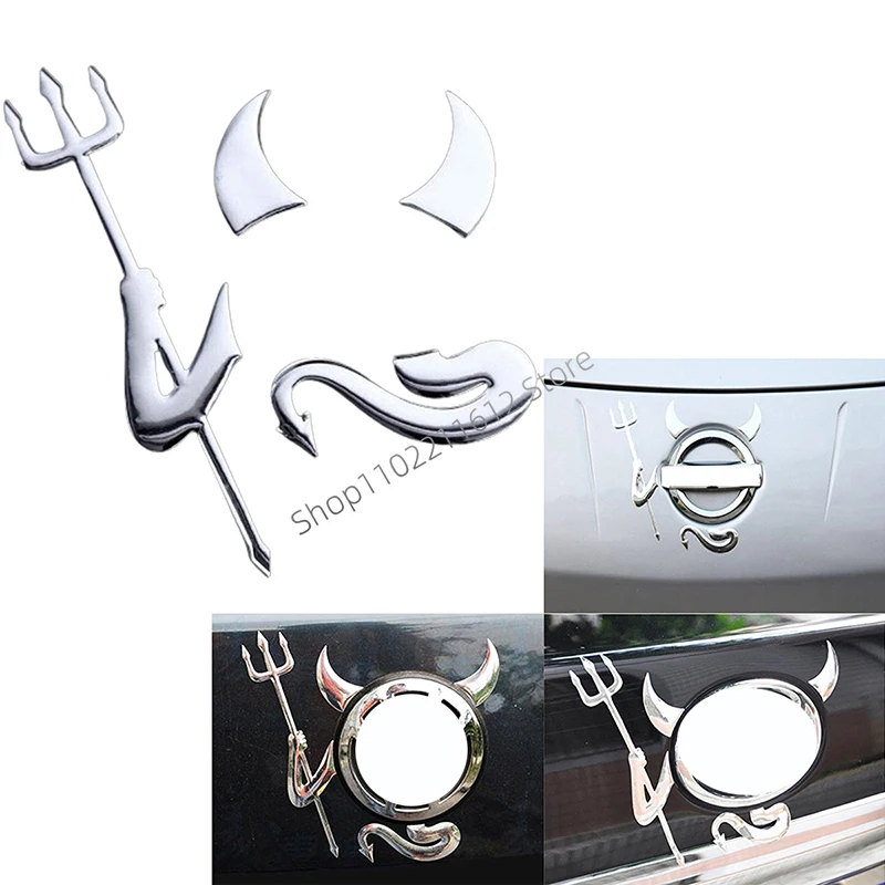 Car-3D-Demon-Emblem-Logo-Decals-Stickers-for-Volkswagen-Benz-BMW-Toyota ...