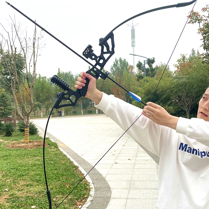 Hunting Bow 53" Takedown Recurve Bow Set For Adults & Youth - 30-40lb ...
