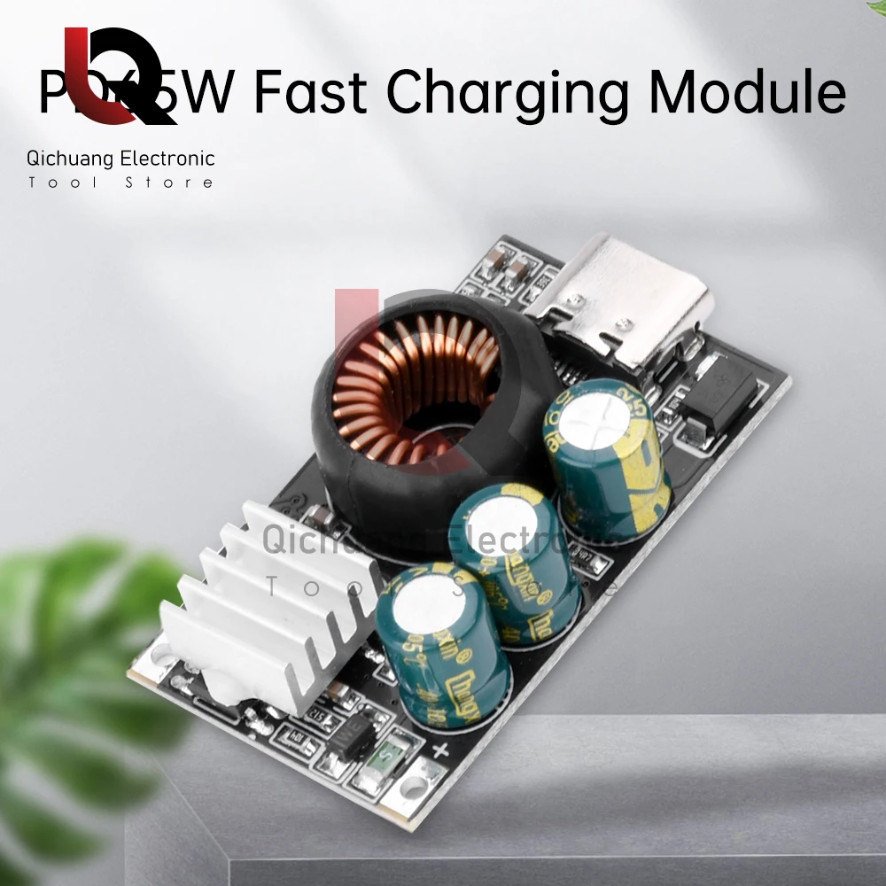PD65W-QC3-0-Type-C-Mobile-Phone-Charging-Board-DIY-Fast-Charger-DC10 ...