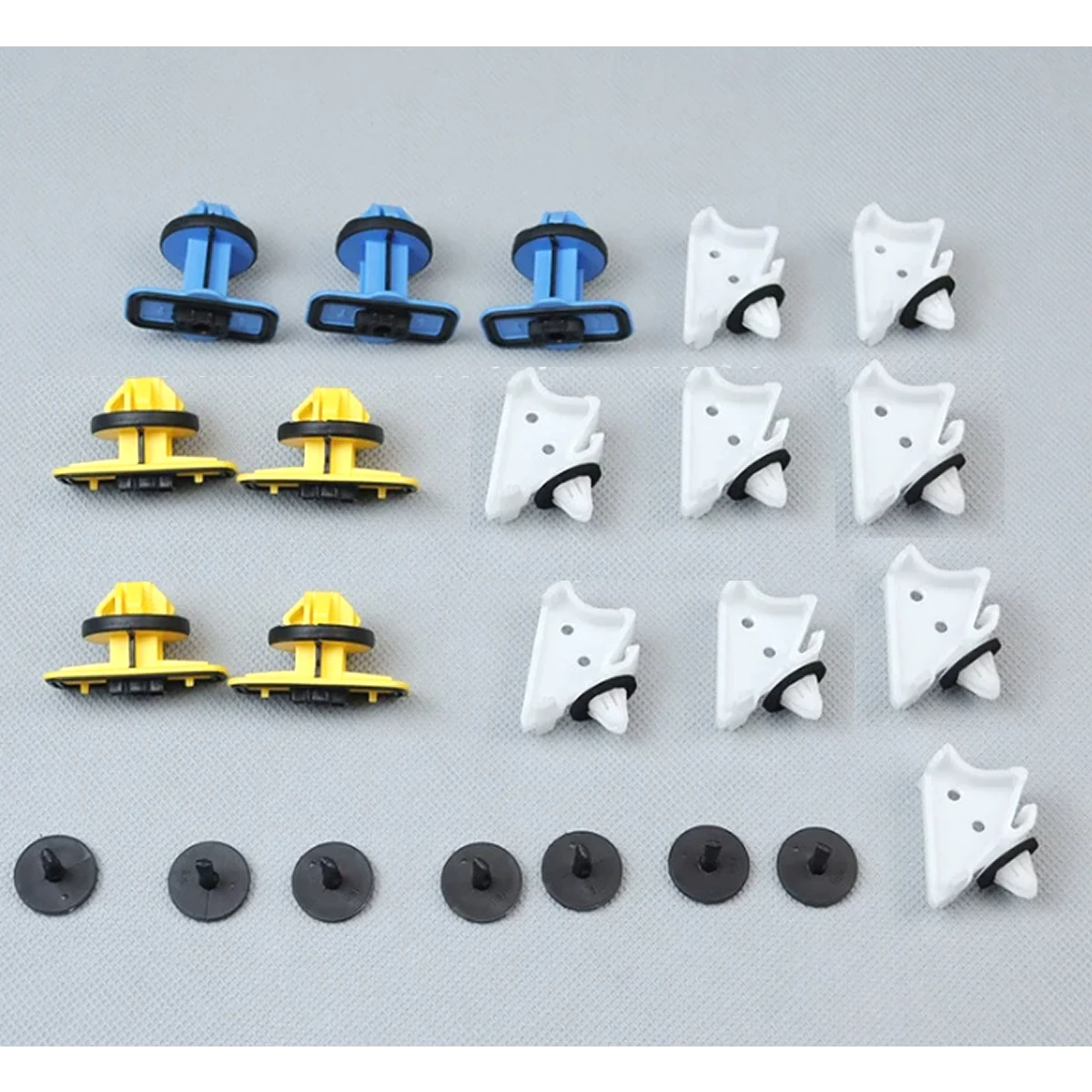Side Skirt Mounting Clips Kit Side Rocker Molding Clips Kit For Audi A6 ...