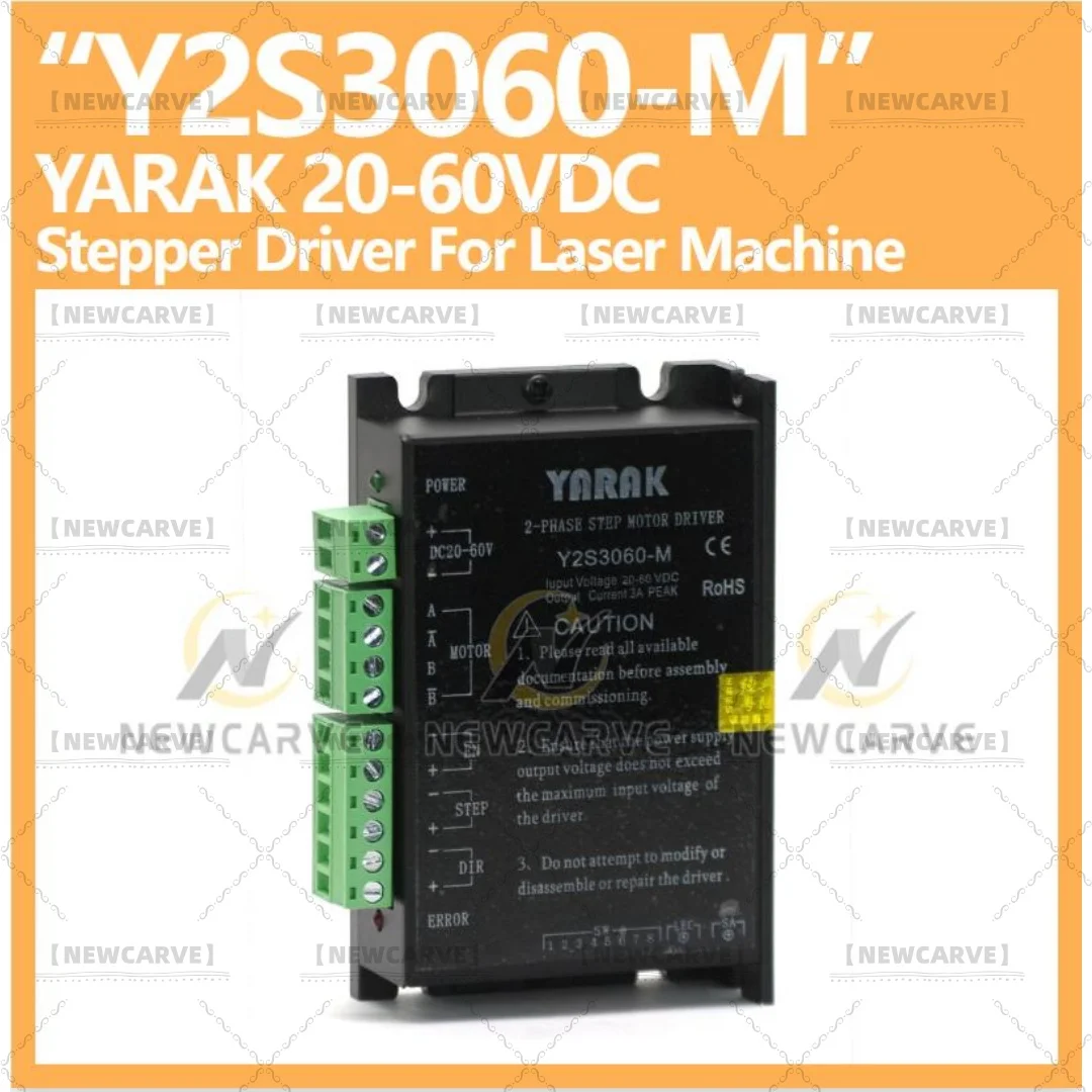 NEWCARVE Yueming Stepper Motor Driver YARAK Y2S3060-M 20-60VDC for CNC ...